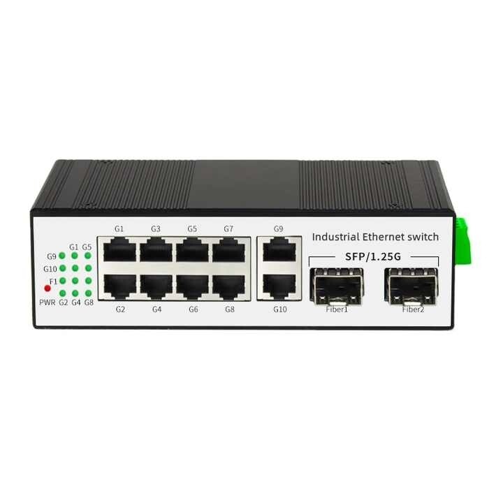 [NS29] 8P Giga Industrial Poe Switch (2SFP) | KalMan PH